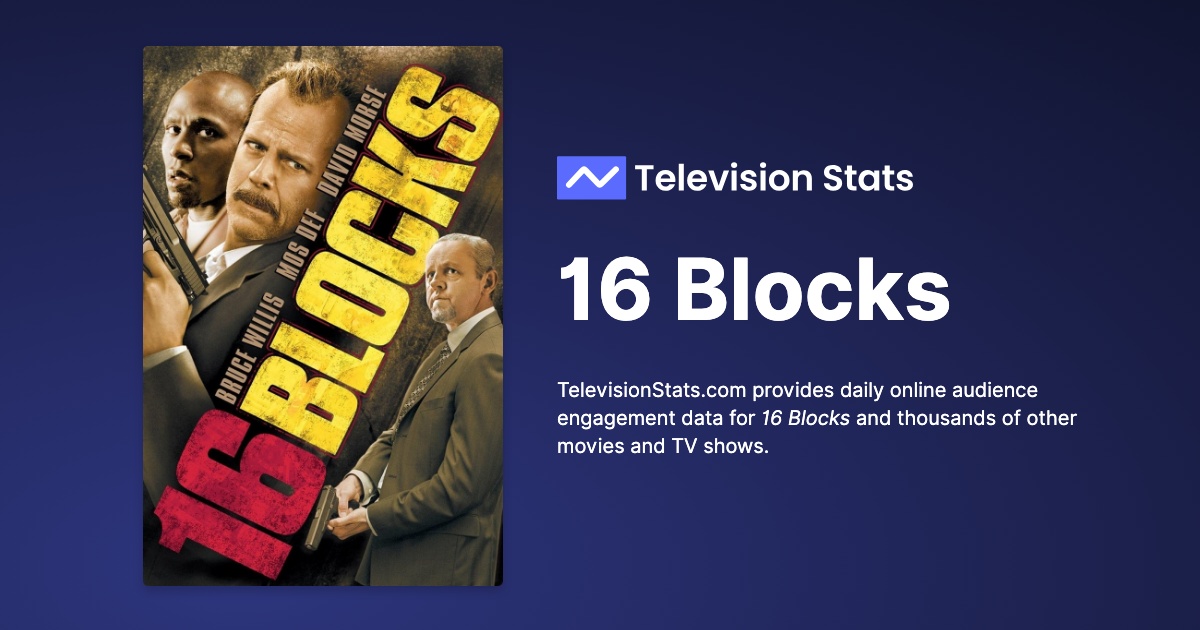 16 Blocks Cast